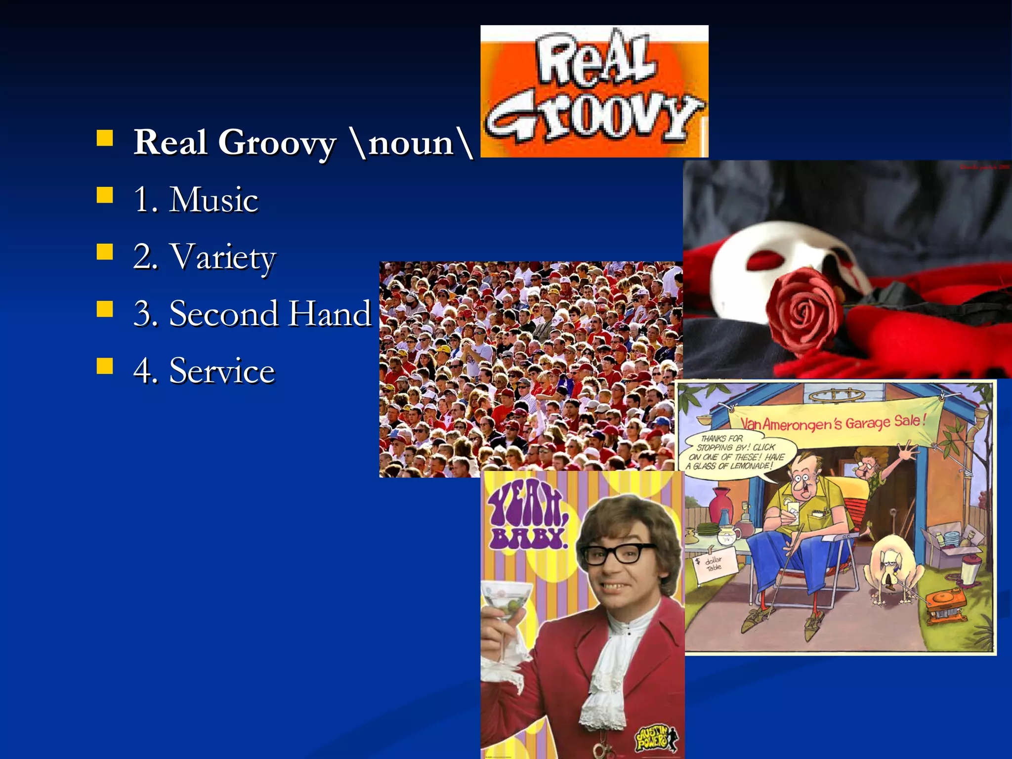 The Real Groovy Dictionary | PPT