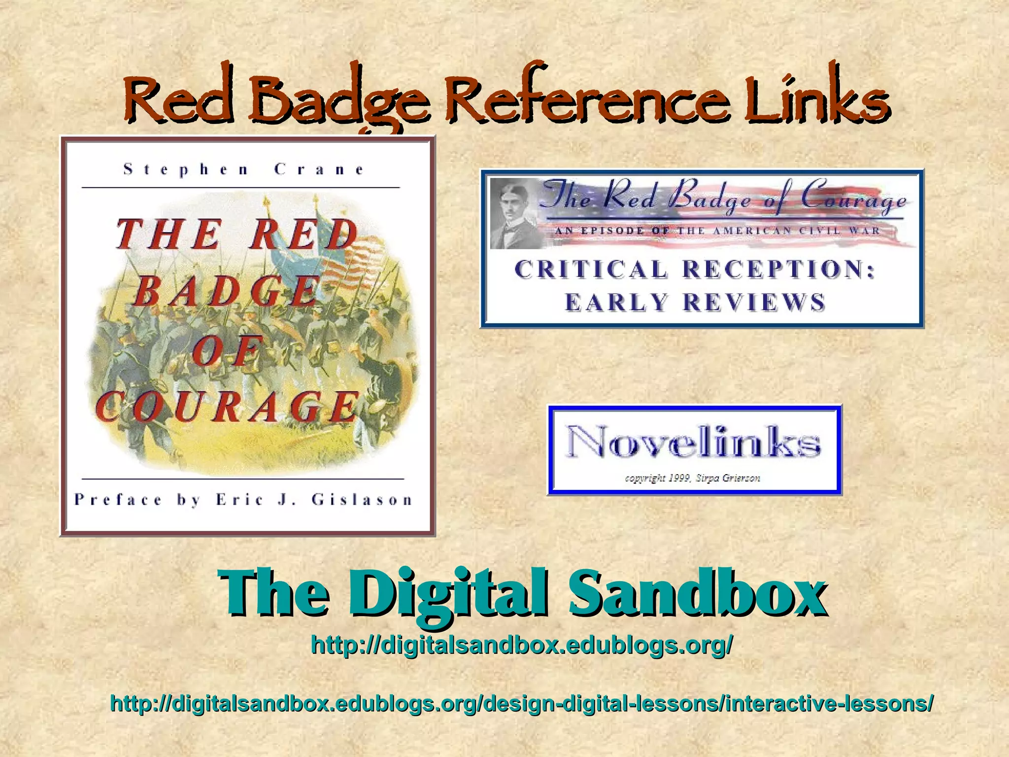 “The Red Badge of Courage” | PPT