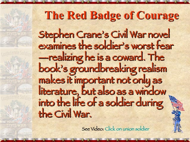 “The Red Badge of Courage” | PPT