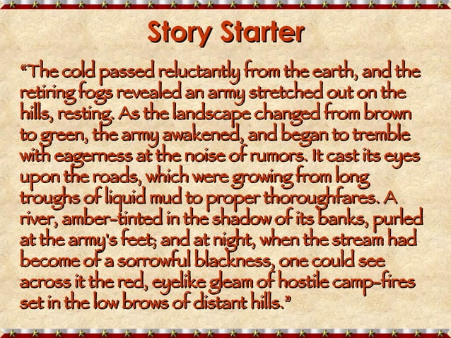 “The Red Badge of Courage” | PPT