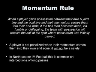 The Referee | PPT | American Football | Sports
