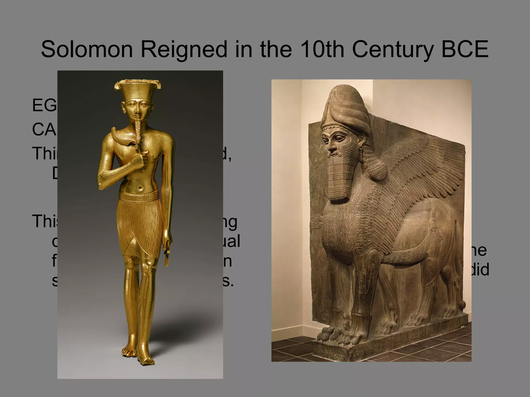 The Reign Of King Solomon | PPT
