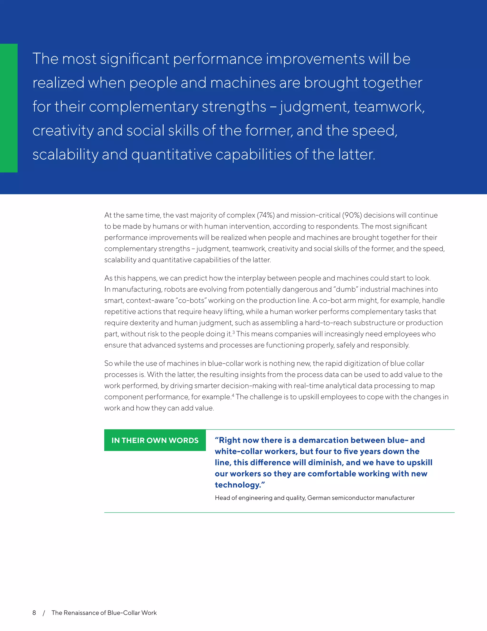 The Renaissance of Blue-Collar Work | PDF