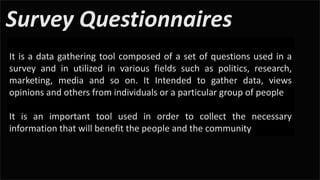 The-Reports-Survey-Questionnaires-and-Method-of-Administration.pptx
