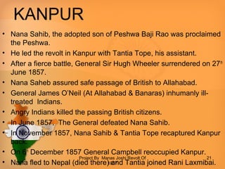 The Indian Revolt of 1857 | PPT