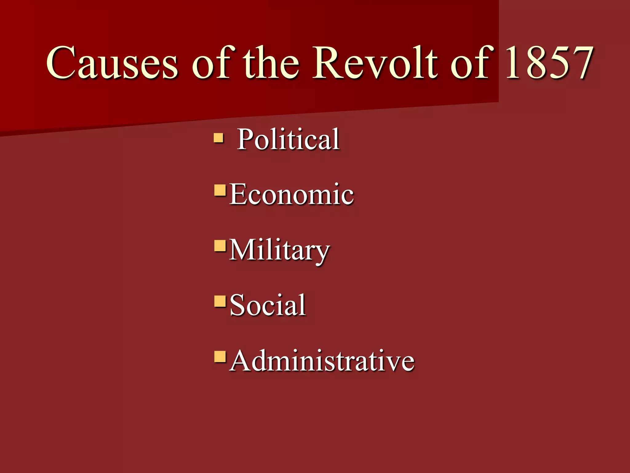 The Revolt-of-1857 | PPTX