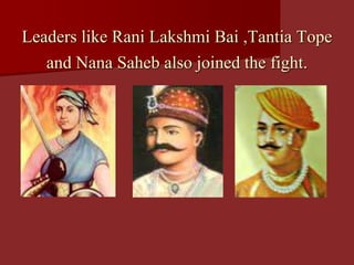 The Revolt-of-1857 | PPTX