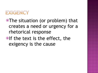 The Rhetorical Web | PPT