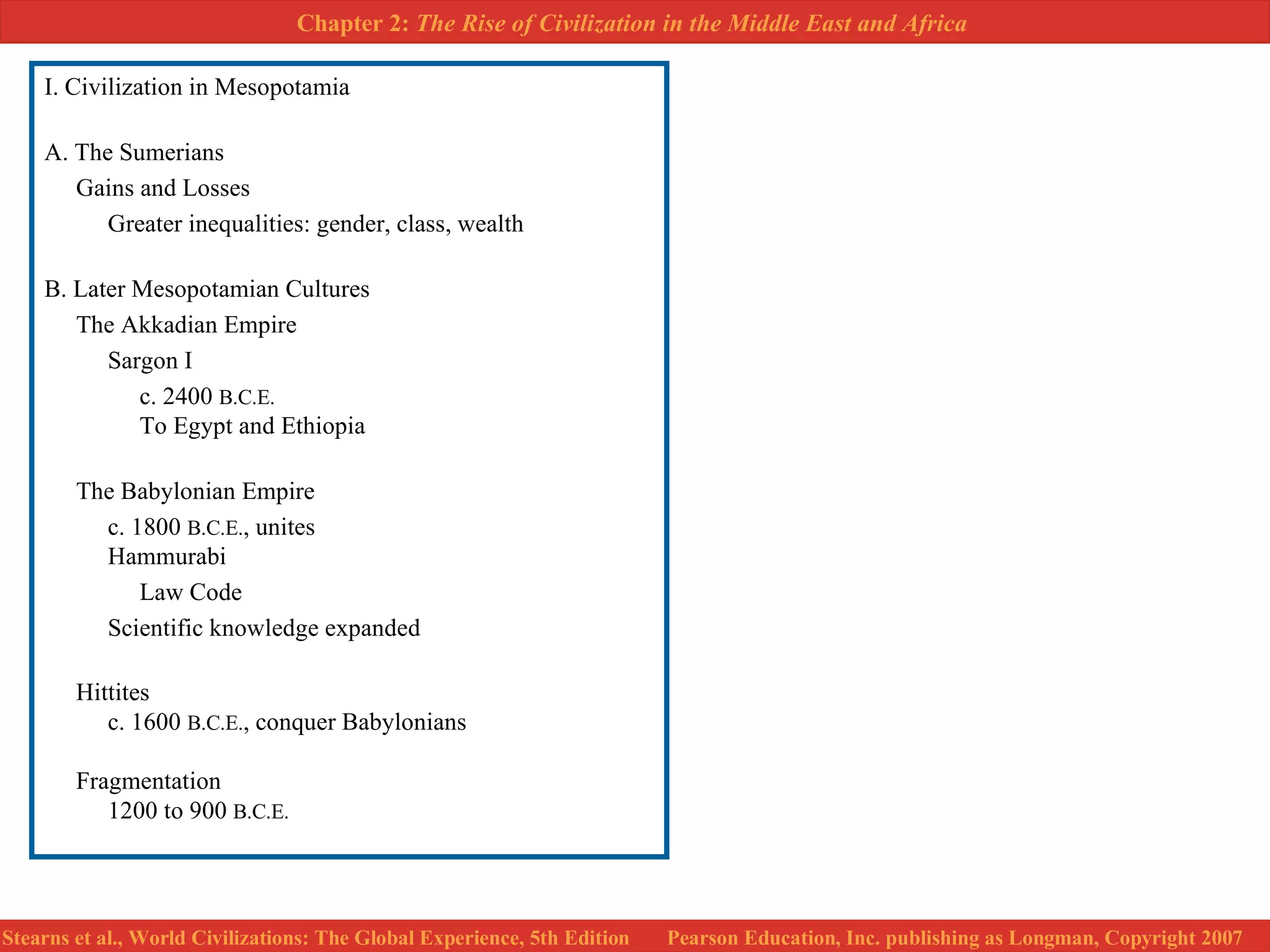 The Rise of Civilization | PPT