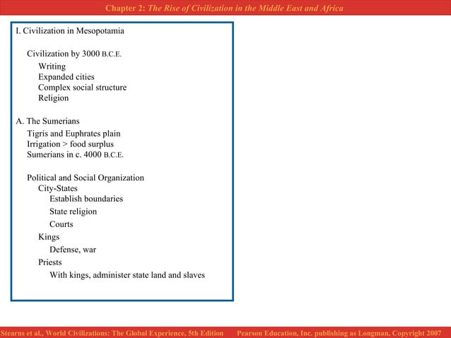 The Rise of Civilization | PPT
