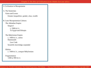 The Rise of Civilization | PPT