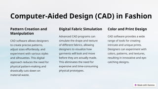 The Rise of Computers Transforming the Fashion Industry: From Design to ...
