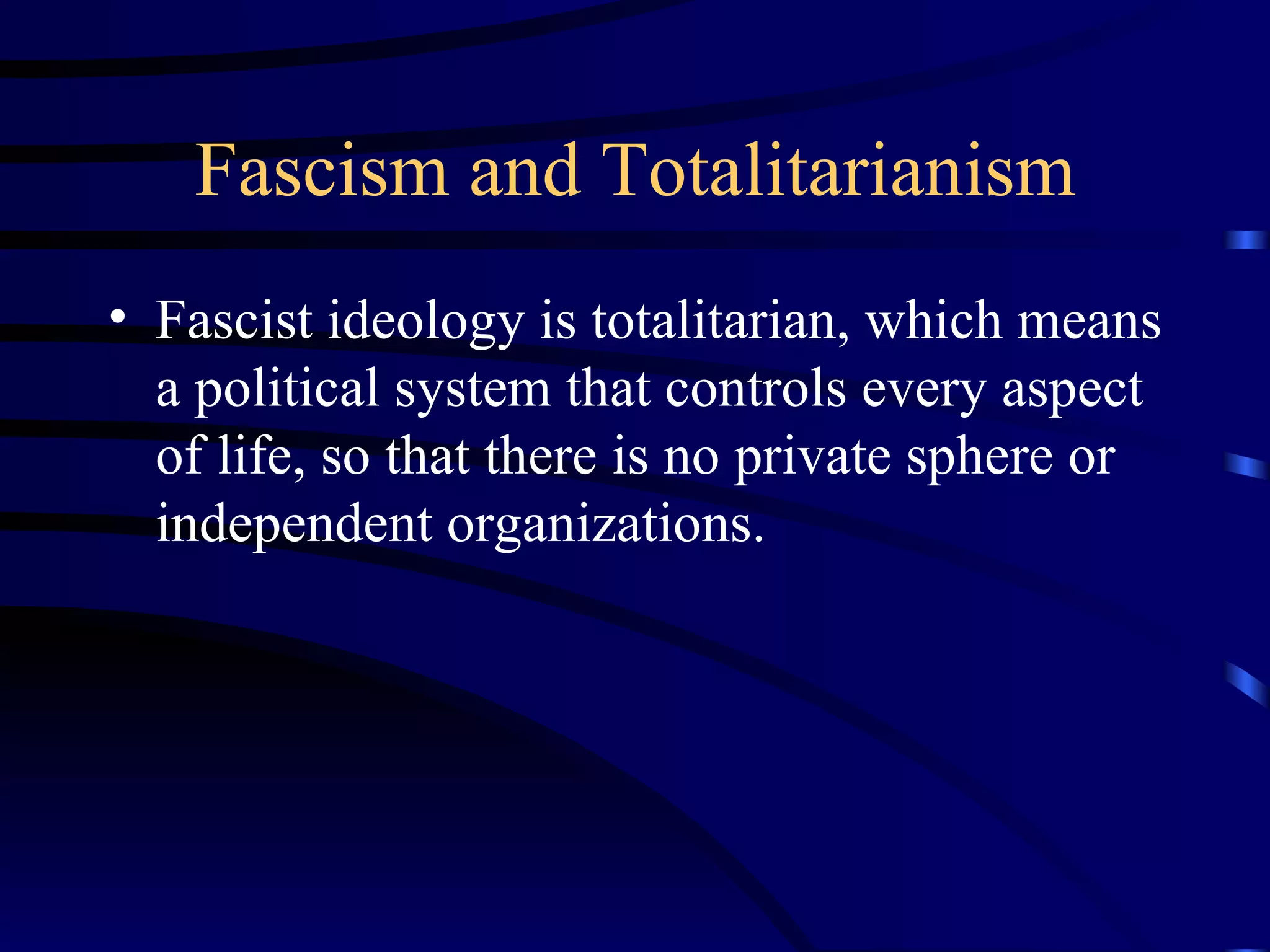 The Rise of Fascism | PPT