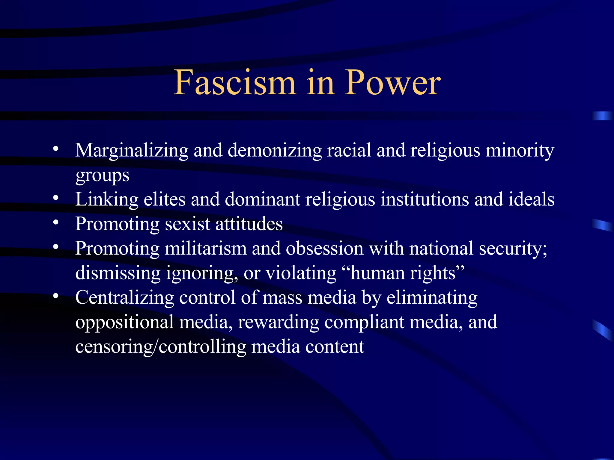 The Rise of Fascism | PPT