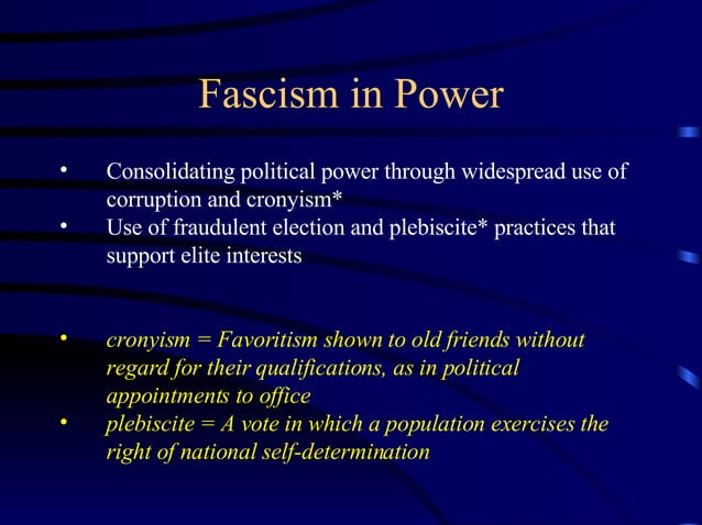 The Rise of Fascism | PPT