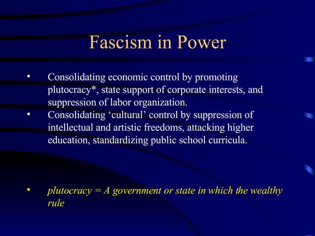 The Rise of Fascism | PPT