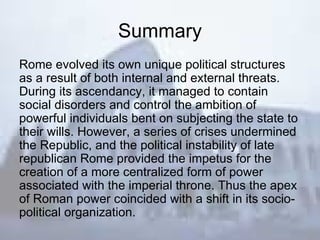 The Rise of Rome | PPT