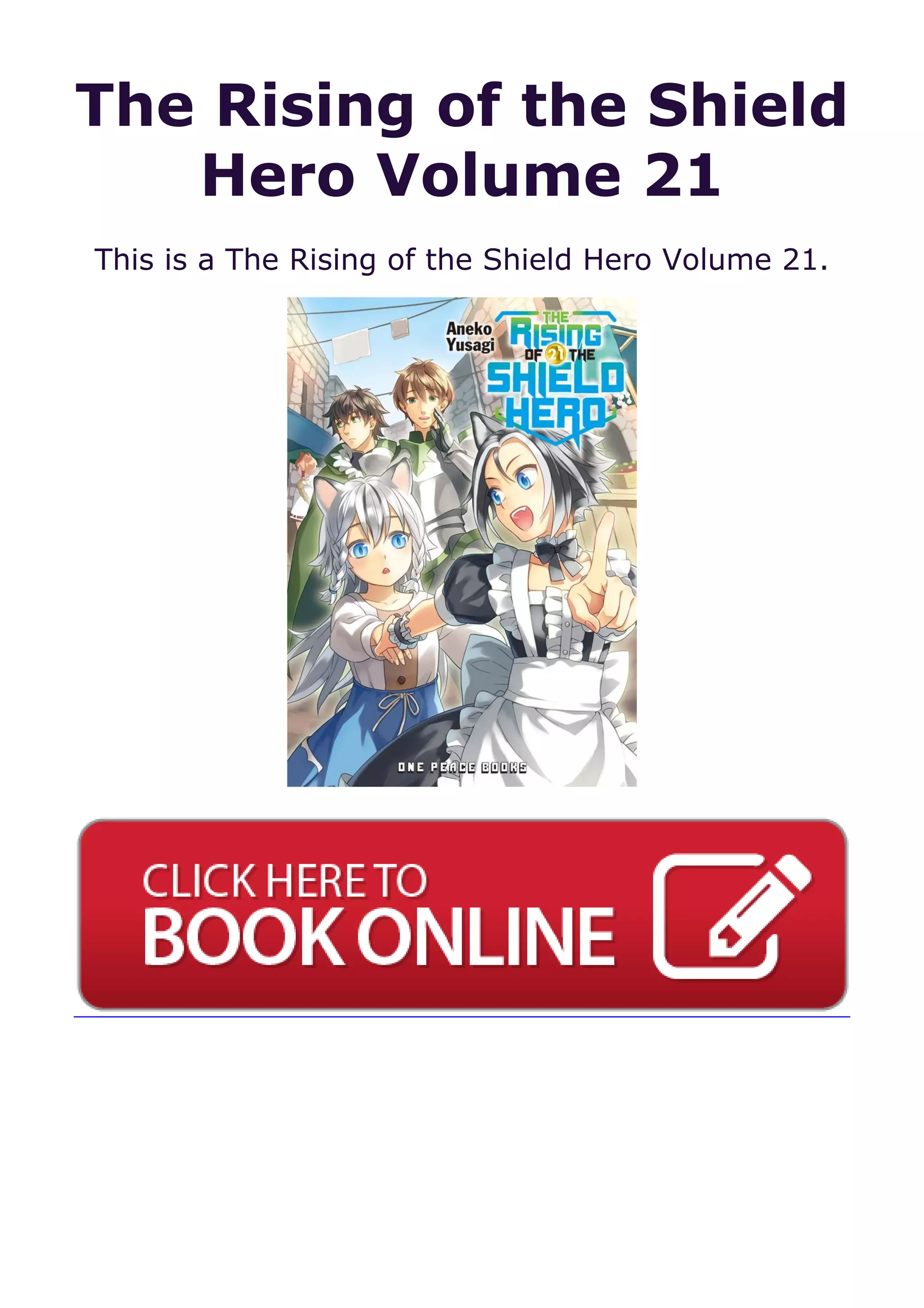 Read [Books] The Rising of the Shield Hero Volume 21 | PDF