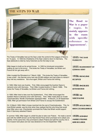 The Road To War Pdf | PPT