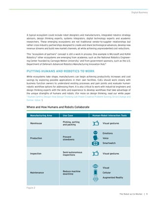 The Robot as Coworker | PDF