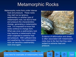 The Rock Cycle | PPT