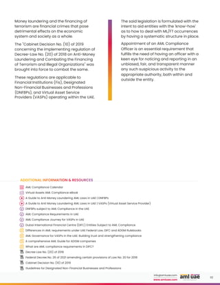 The Role of AML Compliance Officer - AML UAE | PDF
