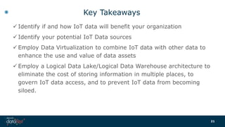 Denodo DataFest 2016: The Role of Data Virtualization in IoT Integration | PDF | Databases ...