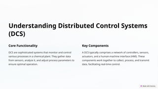 Optimizing Operations with DCS in Chemical Plants | PPT