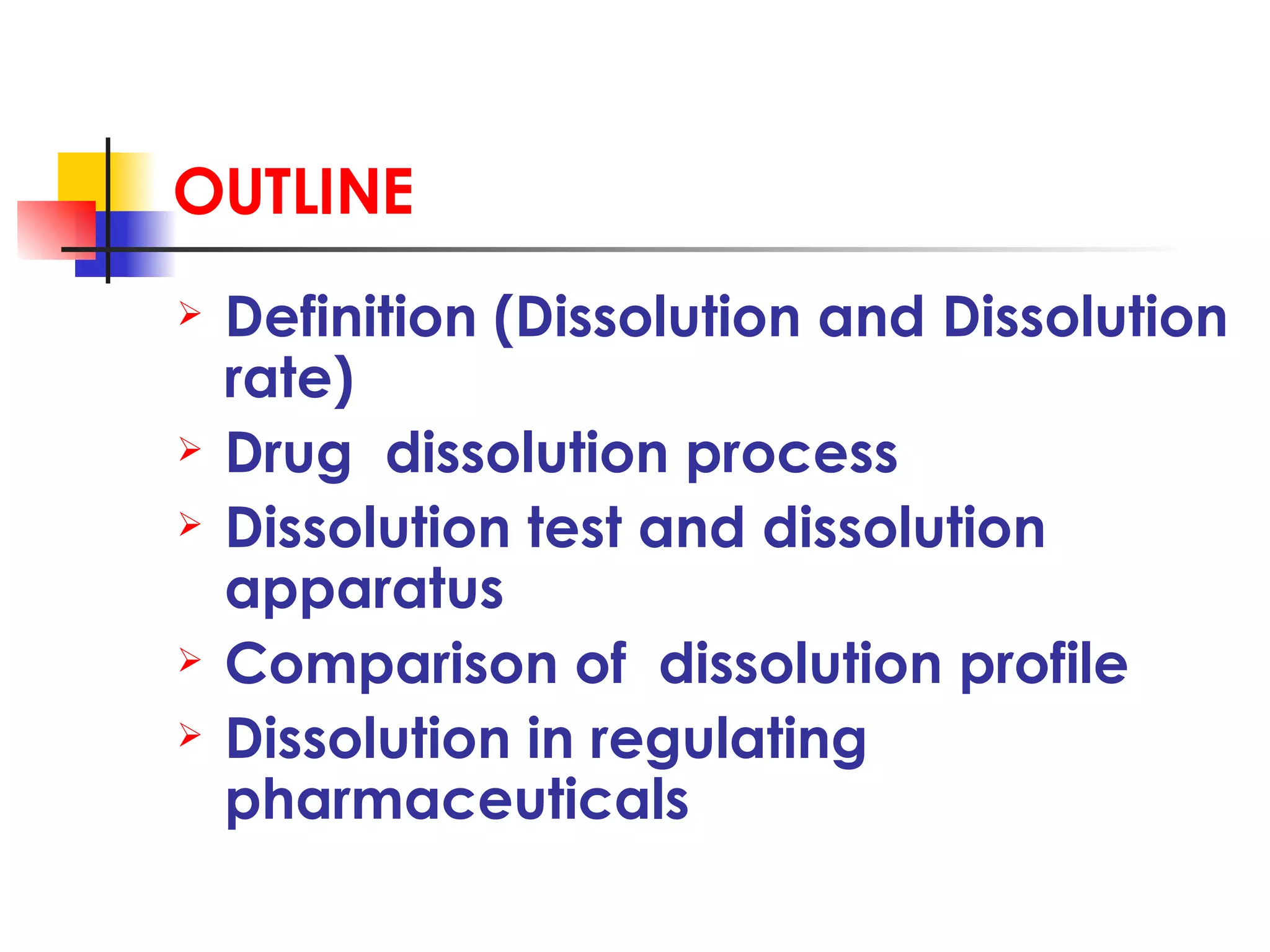 The role of dissolution in the demonstration of bioequivalence | PPT