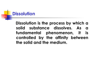 The role of dissolution in the demonstration of bioequivalence | PPT