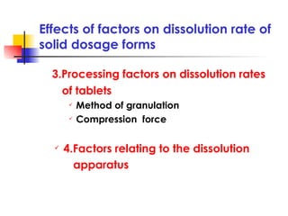 The role of dissolution in the demonstration of bioequivalence | PPT
