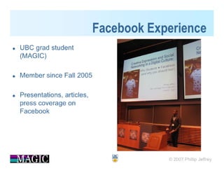 The Role of Facebook in Everyday Student Life | PDF