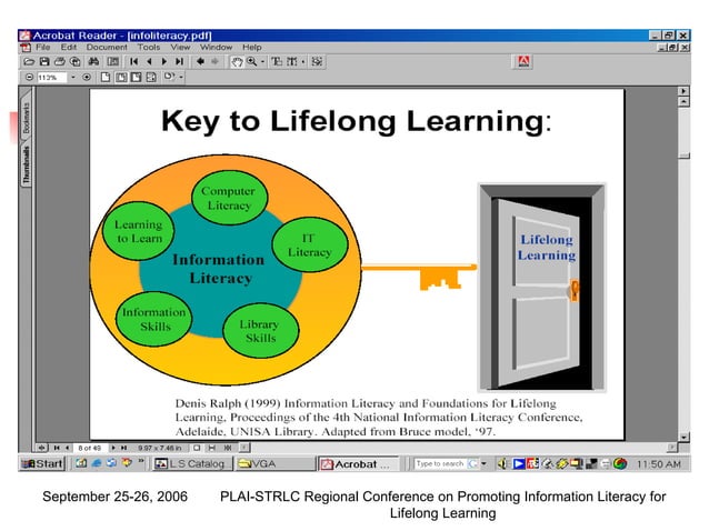 The Role of Libraries and Librarians in Information Literacy | PPT