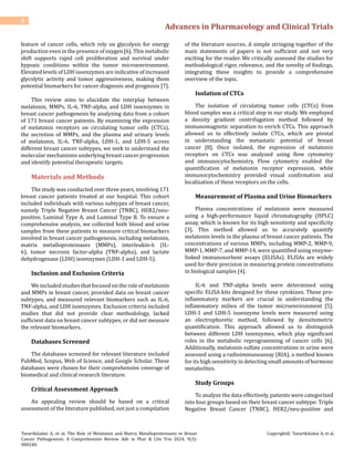 The Role of Melatonin and Matrix Metalloproteinases in Breast Cancer ...