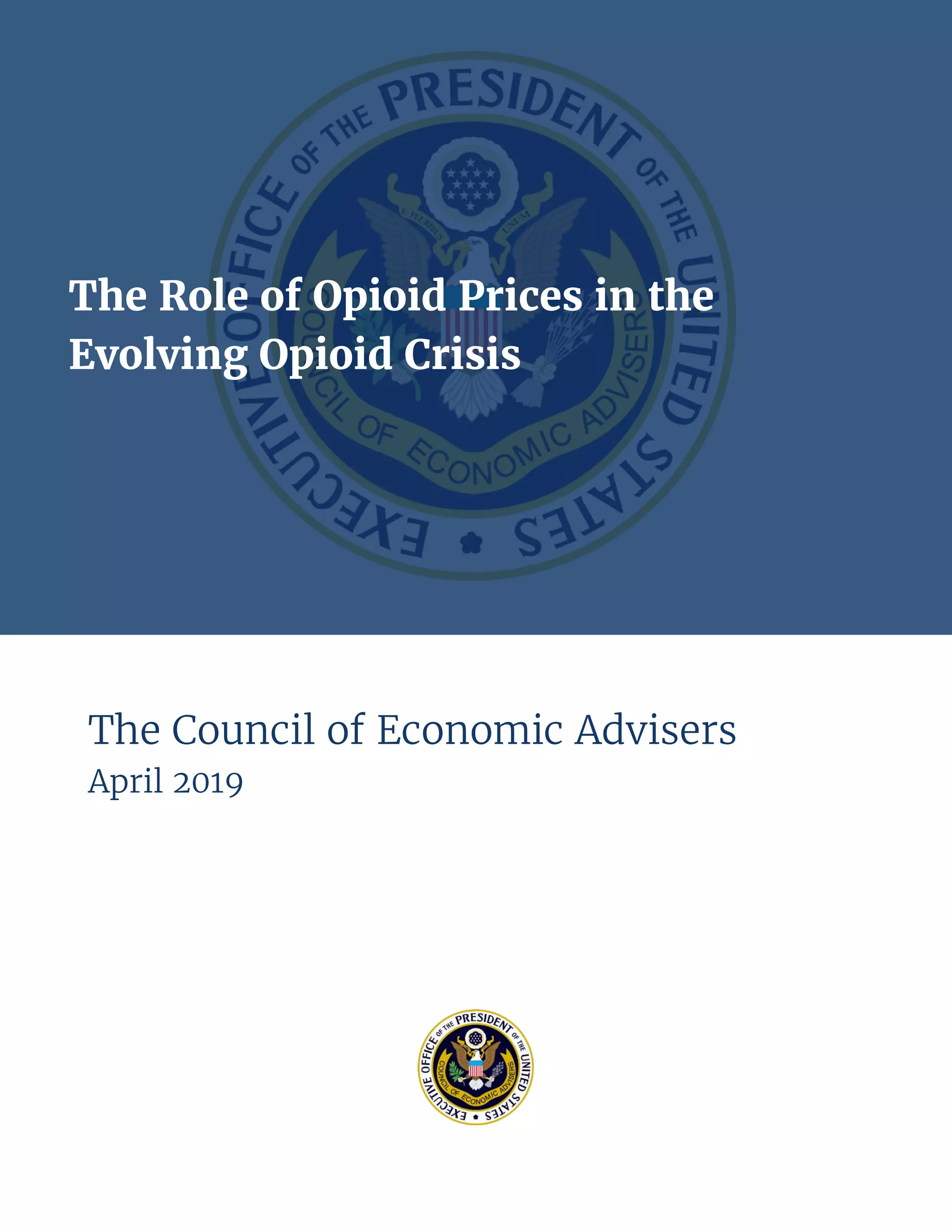 How Do Opioid Prices and the Evolving Opioid Crisis Relate to the North ...