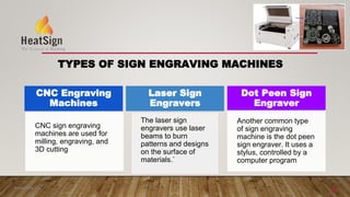 Role of Sign Engraving Machines in Industry | PPTX | Jewelry Making ...