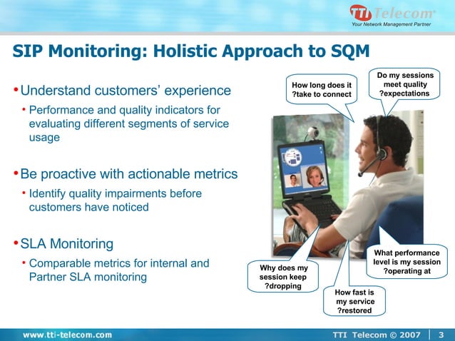 SIP in Service Quality Monitoring | PPT