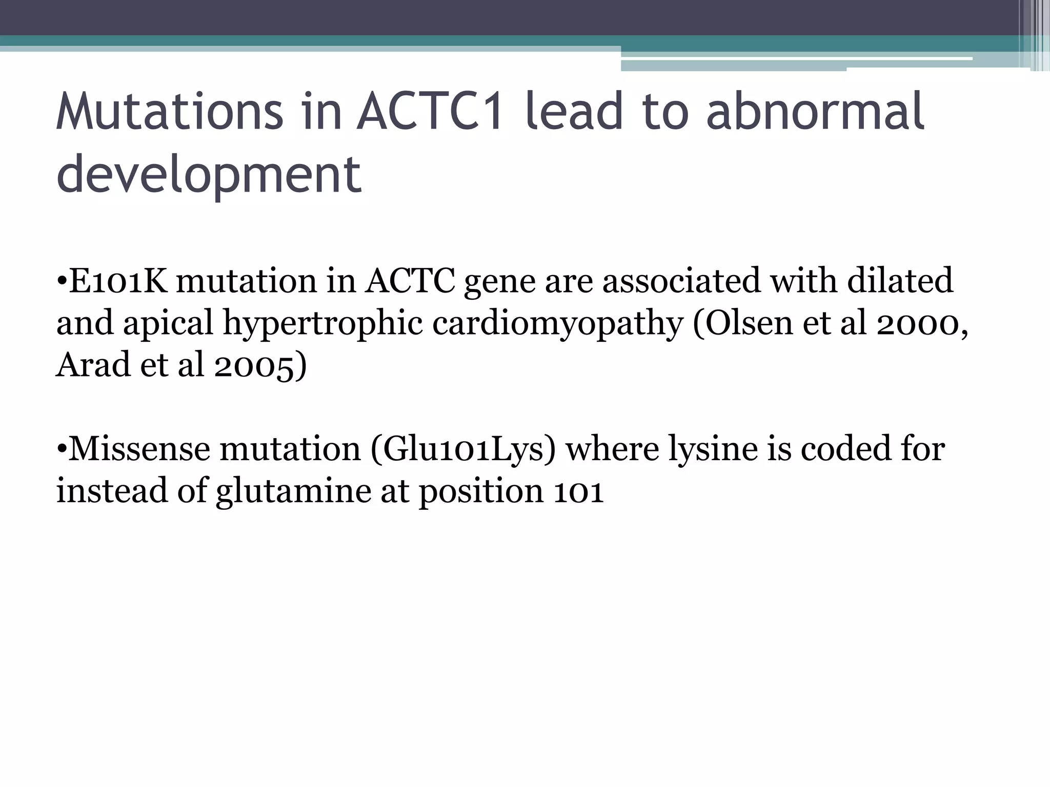 The Role of Structural Proteins in Normal and Abnormal Heart ...
