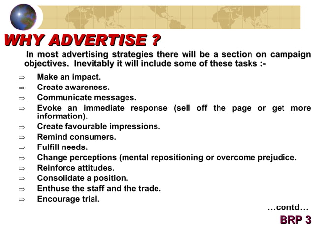The Roles Of Advertising | PPT