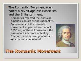 The Romantic Movement | PPT