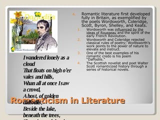 The Romantic Movement | PPT