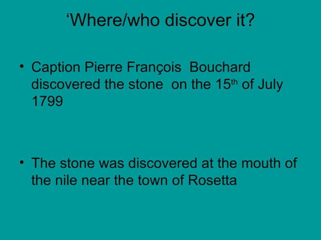 The Rosetta Stone!By Maggie | PPT