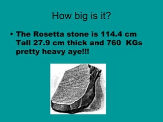 The Rosetta Stone!By Maggie | PPT