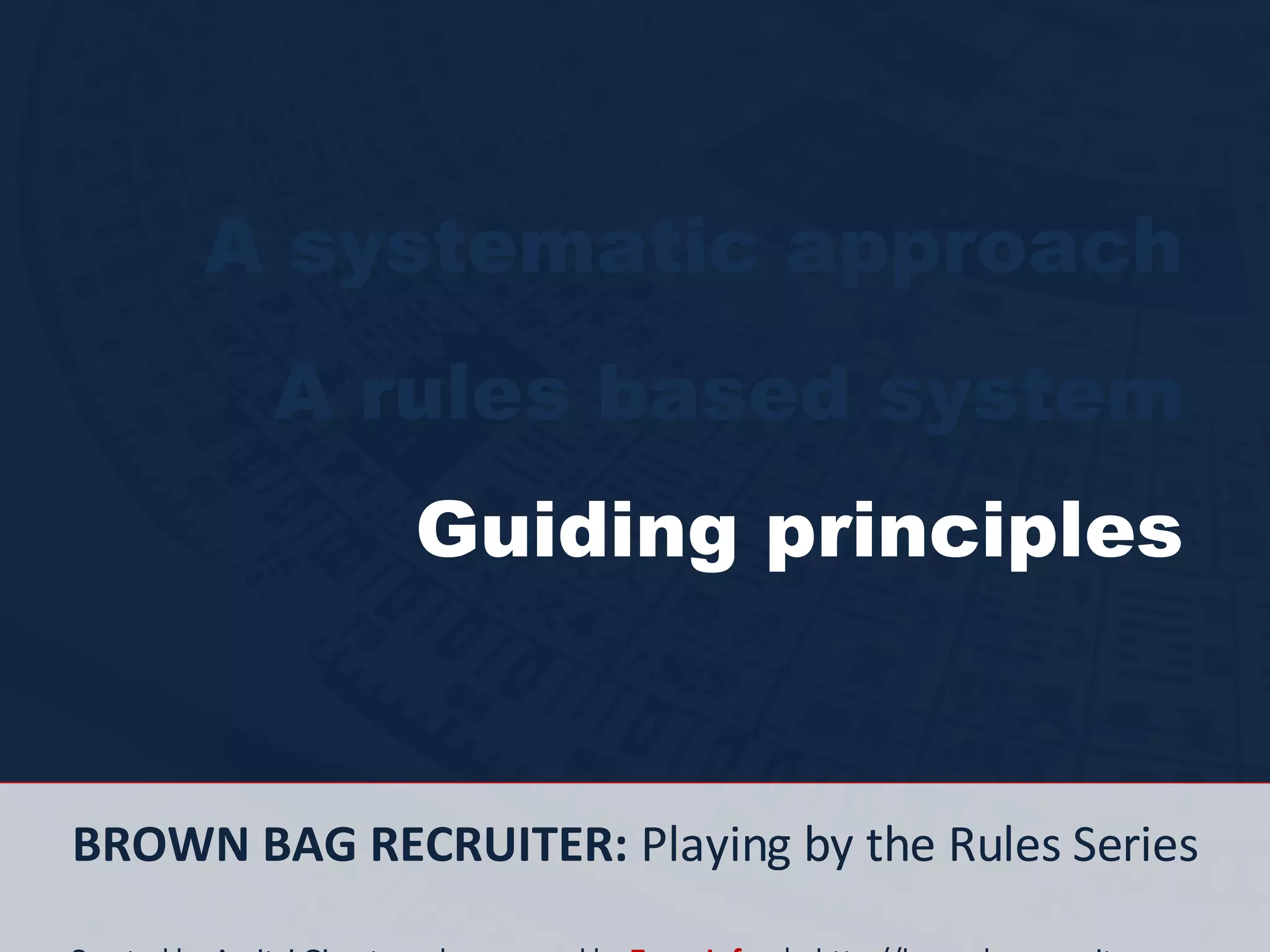 The Rule of Five Degrees | PPT