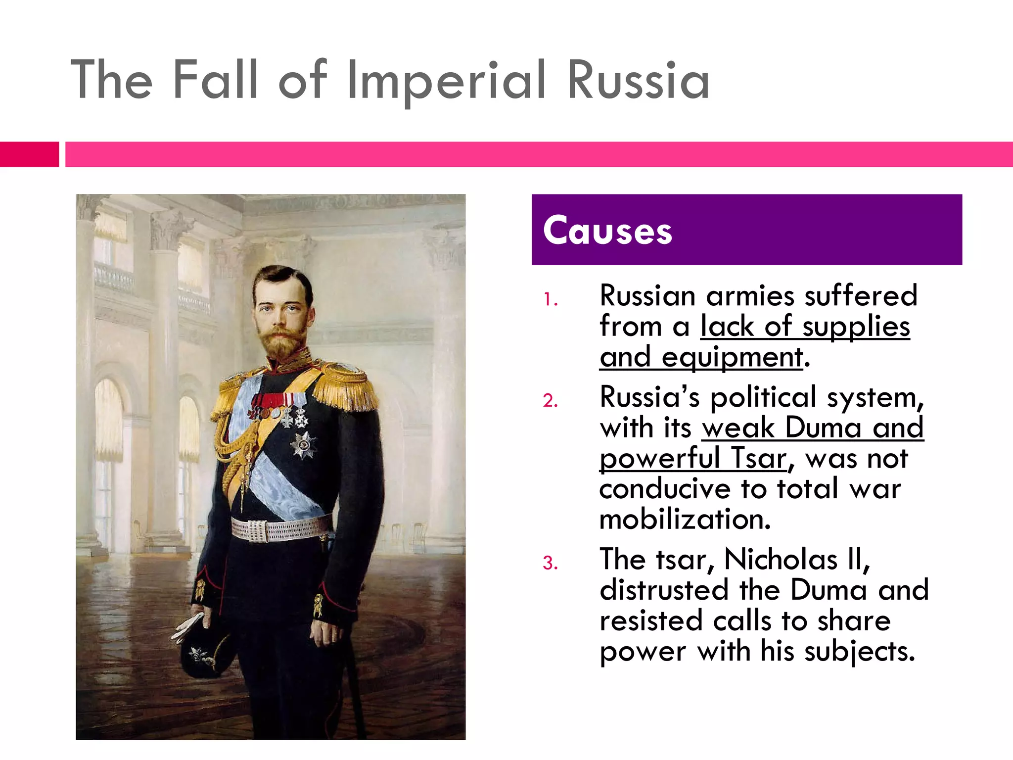 The Russian Revolution Of 1917 1924 | PPT
