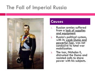 The Russian Revolution Of 1917 1924 | PPT