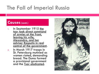 The Russian Revolution Of 1917 1924 | PPT