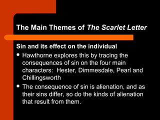 Introduction to the Scarlet Letter | PPT