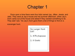 The Scavenger Hunt Slde Show | PPT