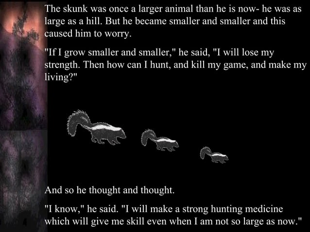 The Scent of the Skunk | PPT